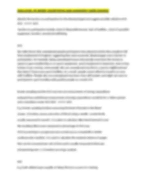 Aqa Level Pe Paper 1 Questions And Answers For Exam Preparation Exams Nursing Docsity