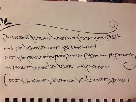 Most Of My Conlang Is Pretty Trash But Im Sure Happy With The Look Of