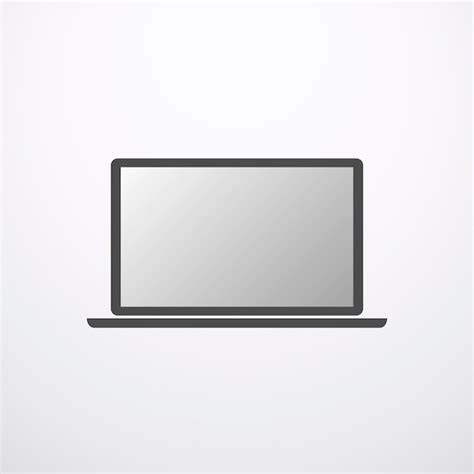 Premium Vector Simple Notebook Icon Vector Illustration