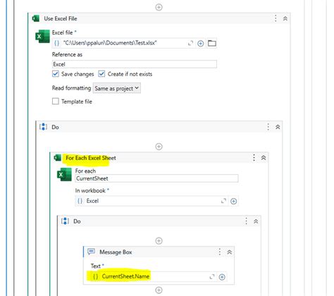 Getting The Sheet Names In An Excel File Dynamically Using Modern Excel