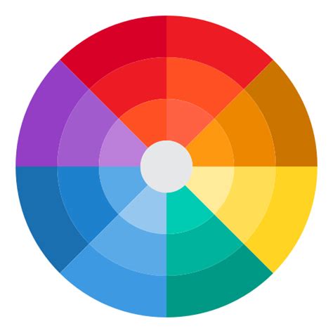 Color Wheel Itim2101 Flat Icon