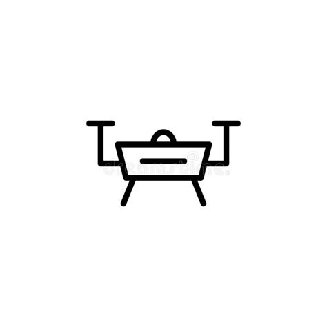 Drone Technology Monoline Symbol Icon Logo For Graphic Design Ui Ux Game Android Software