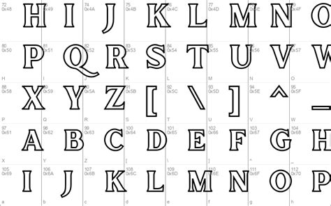 Inlander Outline Windows Font Free For Personal