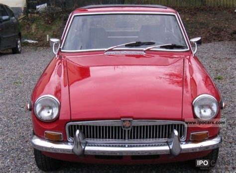 1971 Mg Mgb Gt 20 Convertible Top Leather Overdrive Alufe Car Photo