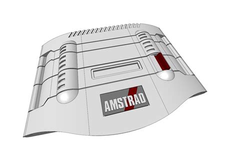 🎲 Amstrad Gx4000 Case 3d Editable Model For Diy Projects・ Stl File