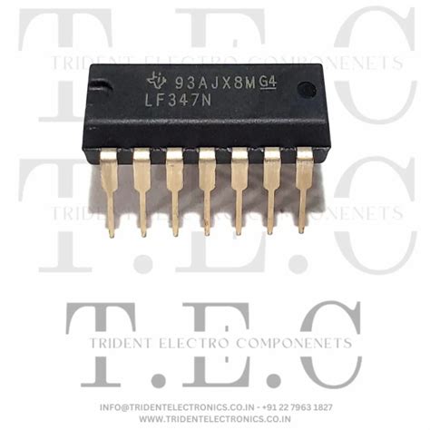 Texas Instruments Dip Lf347n For Electronics At Rs 1450piece In