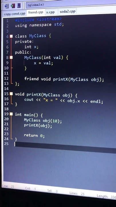 Friend Function Ccoders Coderstokyo Codemasters Codingninja Codelife Codinglife Code