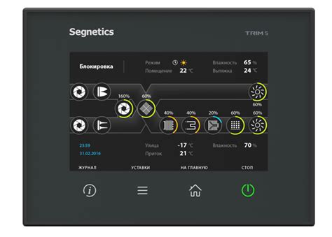 Дизайн интерфейса для промышленного контроллера Хабр