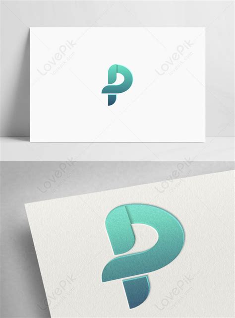녹색 기업 알파벳 P 로고 이미지 사진 450097544 무료 다운로드