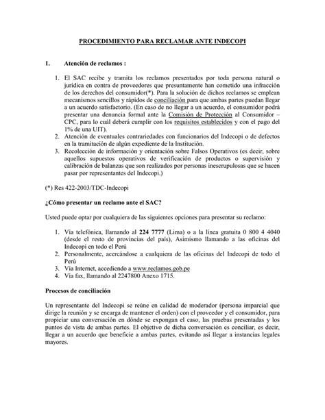 Ejemplo De Carta De Reclamo