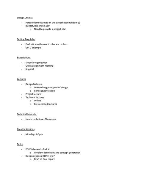 Design Project Guidelines And Criteria Pdf