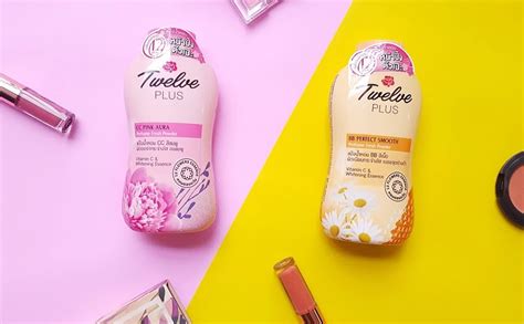 Mg Review แป้งน้ำหอม ทาผิว หน้า Twelve Plus 2 สูตร ต่างกันยังไง Mg Review