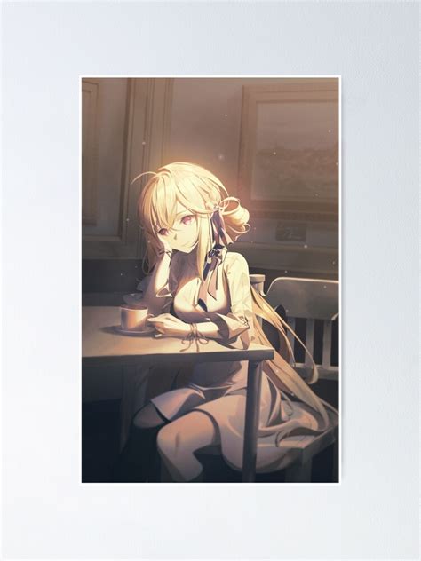 Cute Hentai Girl Poster By Mrkorecki Redbubble