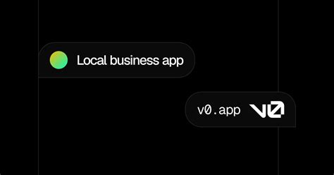 Local Business App V0 By Vercel