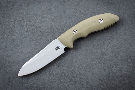 Rick Hinderer Knives The Emmett Fixed Blade Knife Sheepsfoot Magnacut