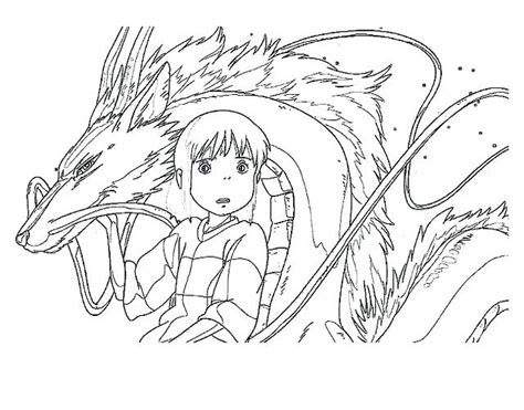 Studio Ghibli Coloring Page Coloring Pages
