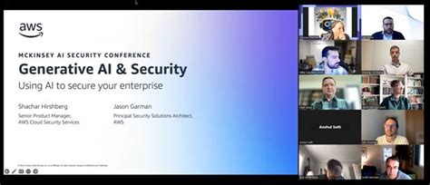 Shachar Hirshberg On Linkedin Ai Security Mckinsey Aws Aiconference Cybersecurity