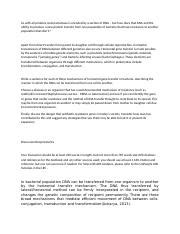 BIOL Disc Unit Docx As With All Proteins Beta Lactamase Is Encoded By A Section Of DNA
