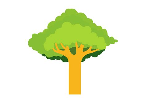 Tree Shape Icon Or Symbol Design 8353635 Vector Art At Vecteezy