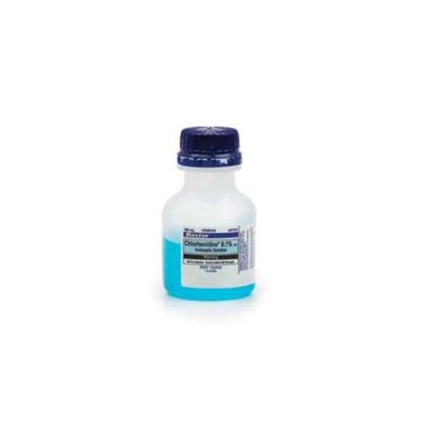 Chlorhexidine Acetate 0 1 Antiseptic Solution 100ml Bottle
