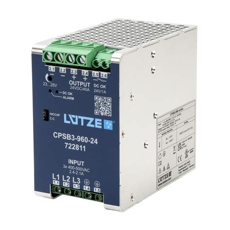 Switching Power Supply 23 28 Vdc Out Output 480 Vac 40a 960w Pn