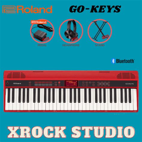 Roland Go Keys 61 Keys Music Creation Keyboard With Adapter Go 61k Go Keys Gokeys
