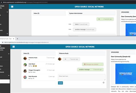 E Delete Message On User B Screen Without Reload Page · Issue 2226