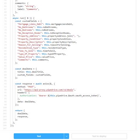 Pipedream Pipedrive Error 500 Api Pipedrive Developers Community