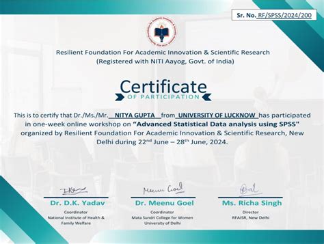 Nitya Gupta On Linkedin Spss Statisticalanalysis Learningjourney