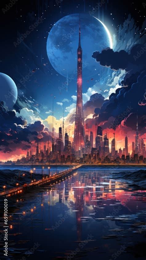 Vibrant City Datas Mesmerizing Flow The Awe Inspiring Sight Of A Smart City Pulsating With