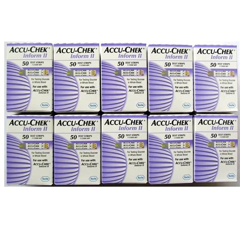 Accu Check Inform Ii Test Strips — Reliaston