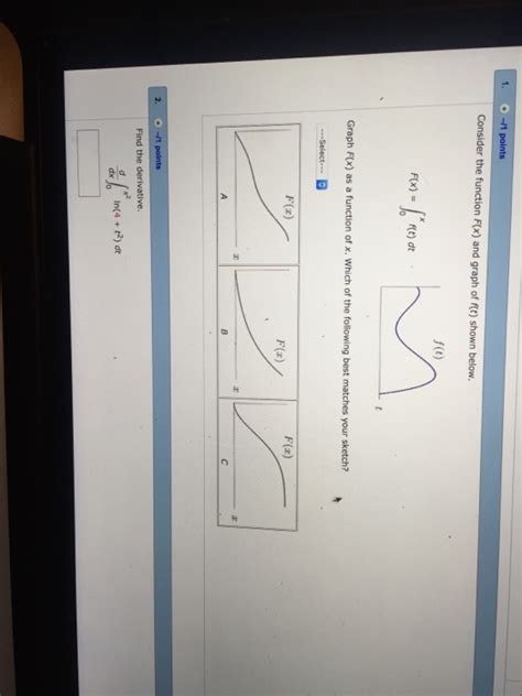 Solved Consider The Function And Graph Of T Shown Below Chegg