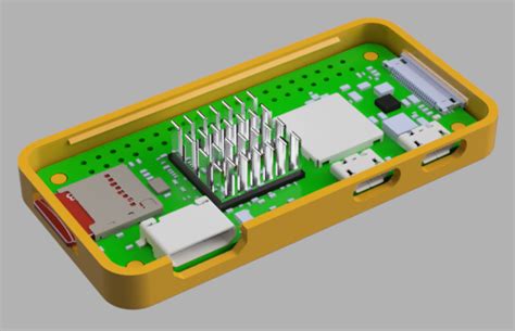 Raspberry Pi Zero W And 2w Case By Jeepers01 Download Free Stl Model
