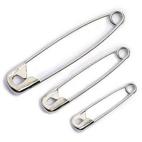 Nickel Plated Steel Safety Pin At Rs 125 Box Steel Safety Pins In