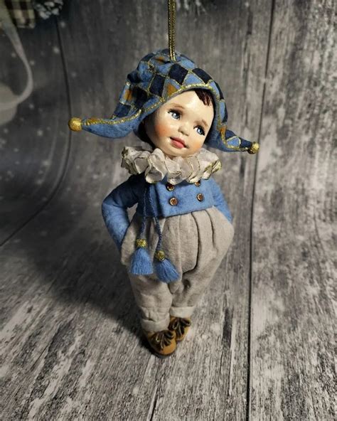 Маленький Арлекин ️ Винтаж игрушки Игрушки Тряпичные куклы
