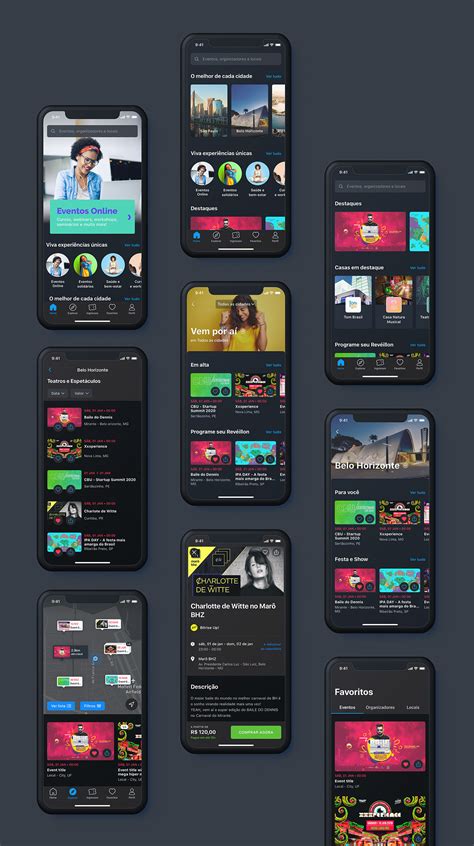 Dark Mode Behance