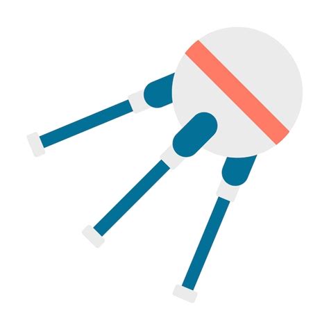 Premium Vector Sputnik Icon Style