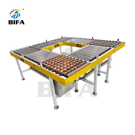 bifa directional omni directional wheel roller conveyor line machine sorting system