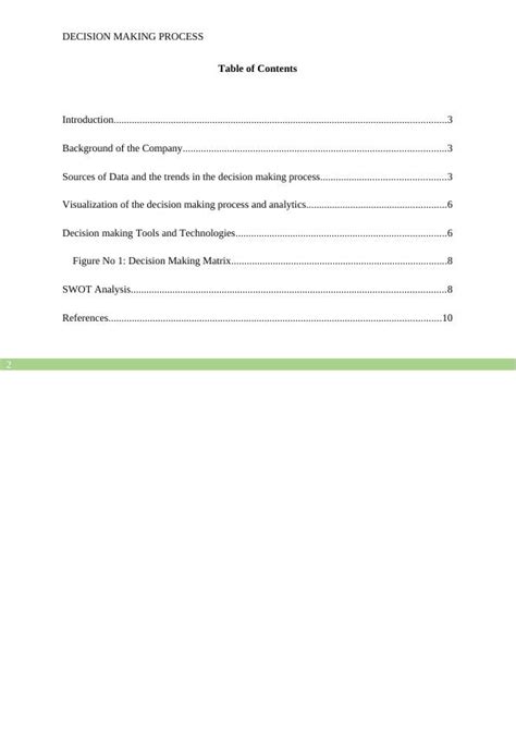 Business Decision Making Process Analysis Woolworths Case