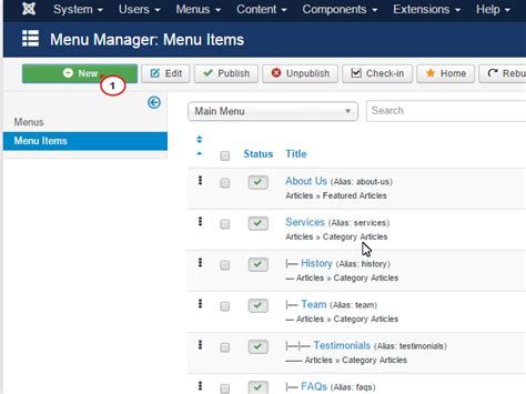 Joomla 3x How To Create A Download Link In The Single Article And Assign This Article To Menu