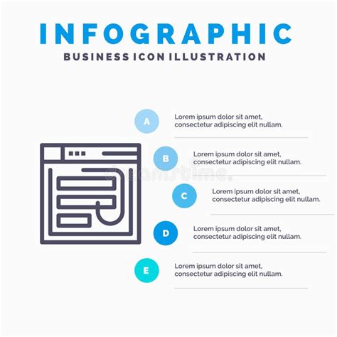 Email Hack Internet Password Phishing Web Website Line Icon With