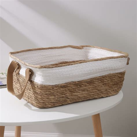 Корзина для хранения плетеная ручной работы Ladо́m Доляна 0899034 купить за 1240 руб в интернет