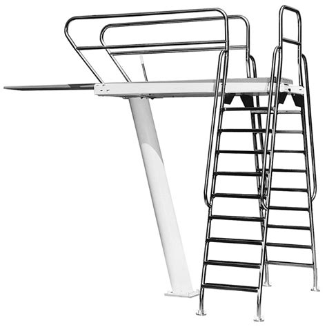 3 Meter Dual Mount S R Smith Commercial Swimming Pool Dive Tower