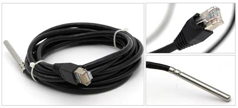 Gts200 Temperature Sensor Ds18b20 Rj45 Connector Buy Ds18b20 Rj45 Ds18b20 Rj45 Connector