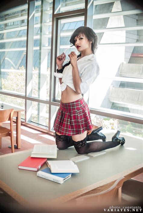 Schoolgirl Pin Up By Immortaldatenshi On Deviantart