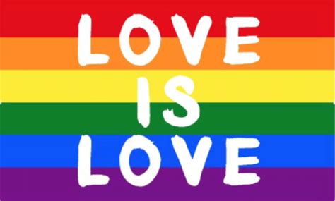 Rainbow Love Is Love 3x5 Flag Rough Tex® 68d Nylon Pride