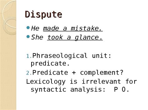 Sentence Analysis Lecture 3 1 Syntactic Relations In