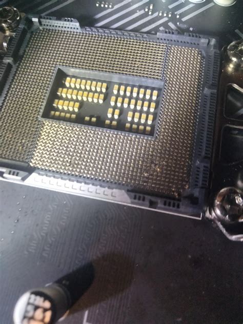 Can I Fix This Cpu Socket Pin Or Is It Beyond Repair R Pcbuild