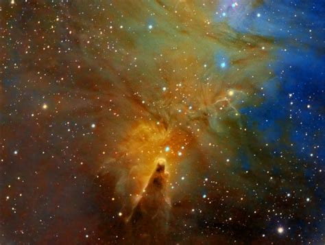 Ngc 2264 The Christmas Tree And Cone Nebula Hubble Palette With