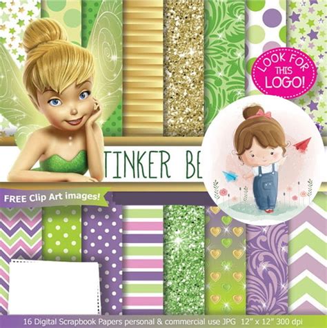 Kit Digital Tinker Bell Elo7 Produtos Especiais
